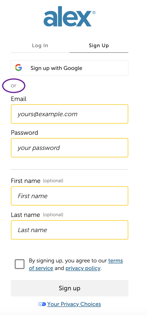 How do I sign up for ALEX? – Jellyvision